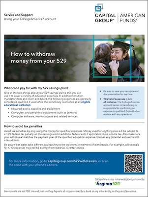 Help clients with CollegeAmerica distributions | Capital Group